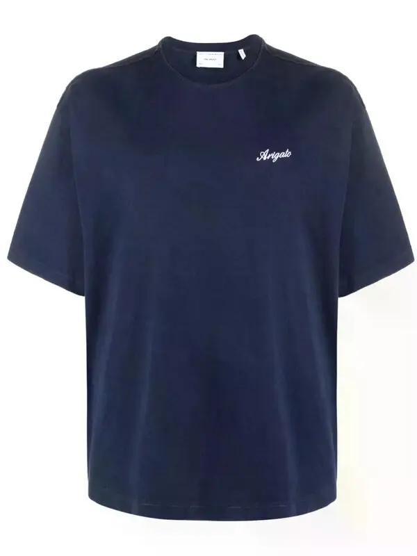 Axel Arigato Logo-embroidered T-shirt