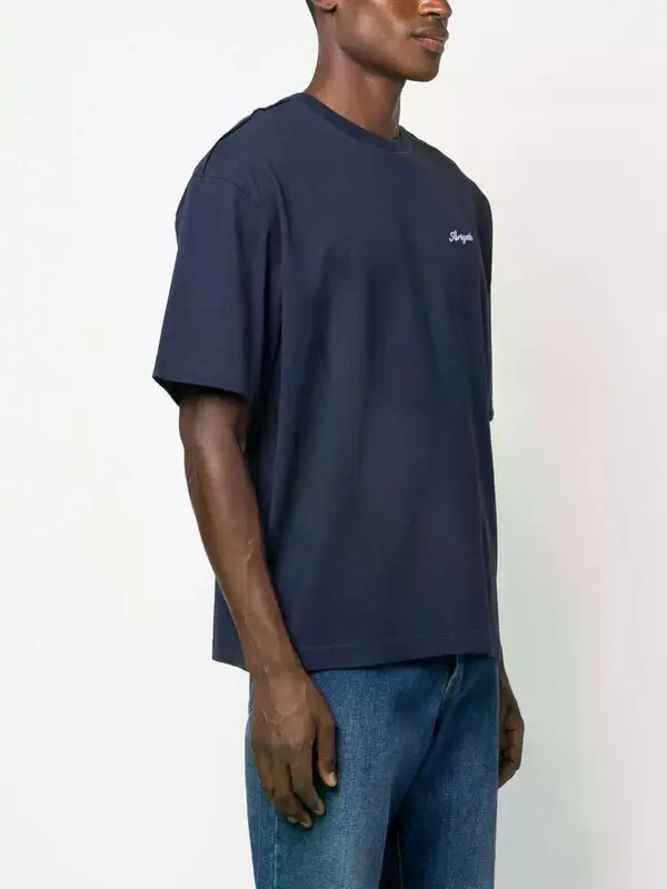 Axel Arigato Logo-embroidered T-shirt