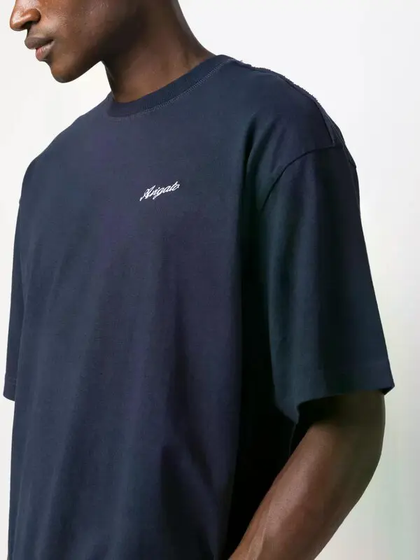 Axel Arigato Logo-embroidered T-shirt