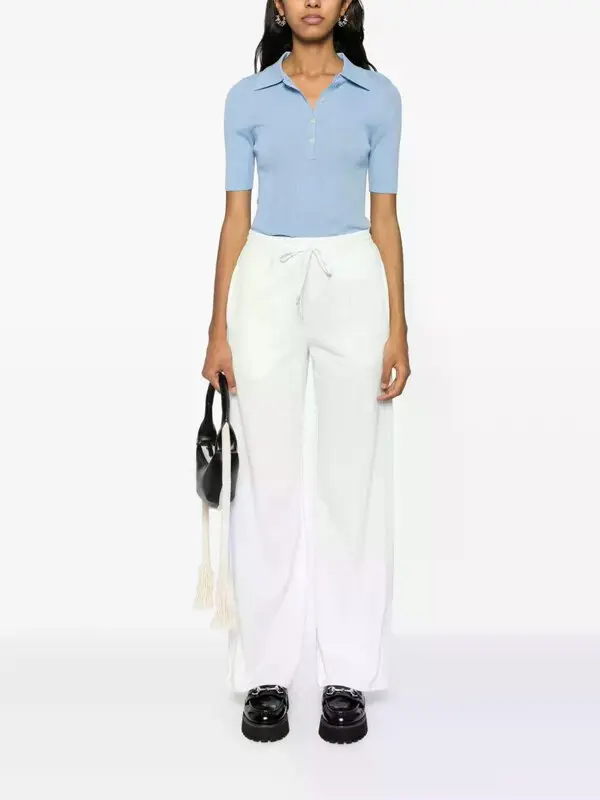 P.a.r.o.s.h Logo-embroidered Straight Trousers