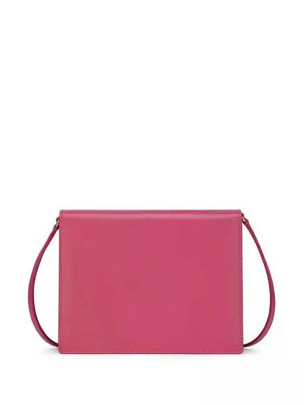 Dolce & Gabbana Dg Logo Leather Cross Body Bag - Pink