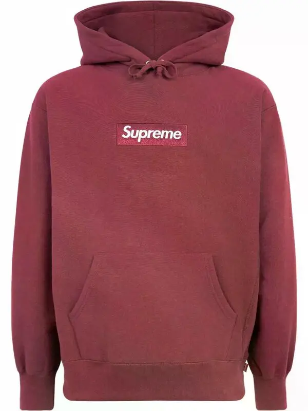 Supreme Box Logo Hoodie Fw21 - Red