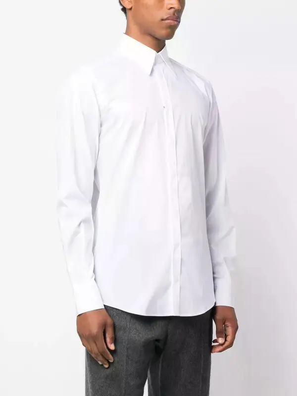 Dolce & Gabbana Pointed-collar Cotton Shirt