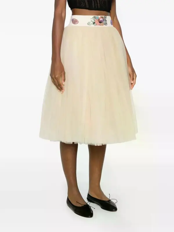 BODE Sunset Lily Midi Skirt