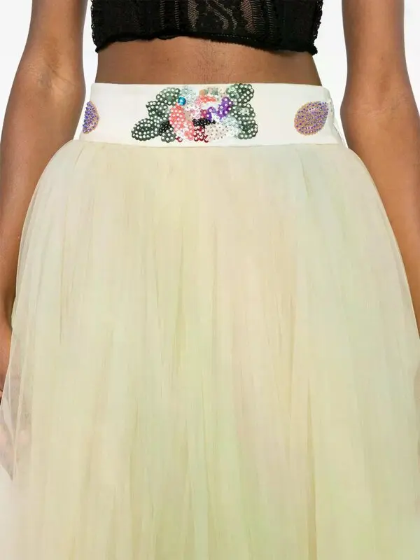 BODE Sunset Lily Midi Skirt