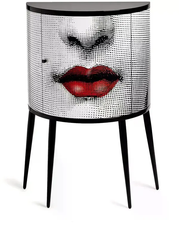 FORNASETTI Consolle Bocca Cabinet - Black