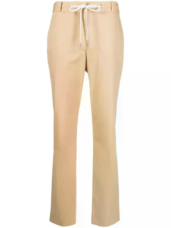 Eleventy Tapered Drawstring Trousers - Neutrals