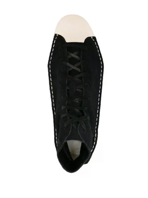 Y3 Lace-up Platform Sneakers - Black