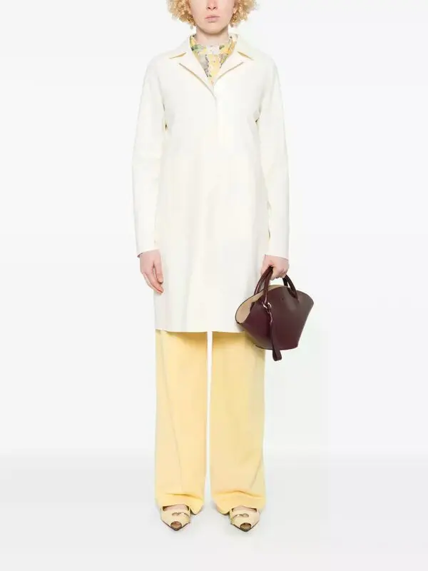 Herno Jersey Coat - Neutrals