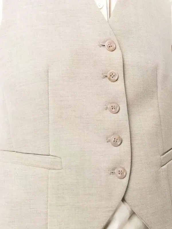 THE FRANKIE SHOP Gelso Tailored Waistcoat