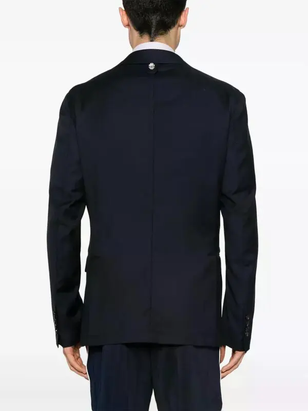 BILLIONAIRE Wool Blazer - Blue