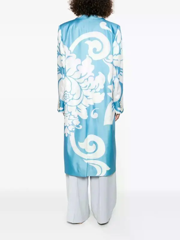 Etro Graphic-print Silk Coat