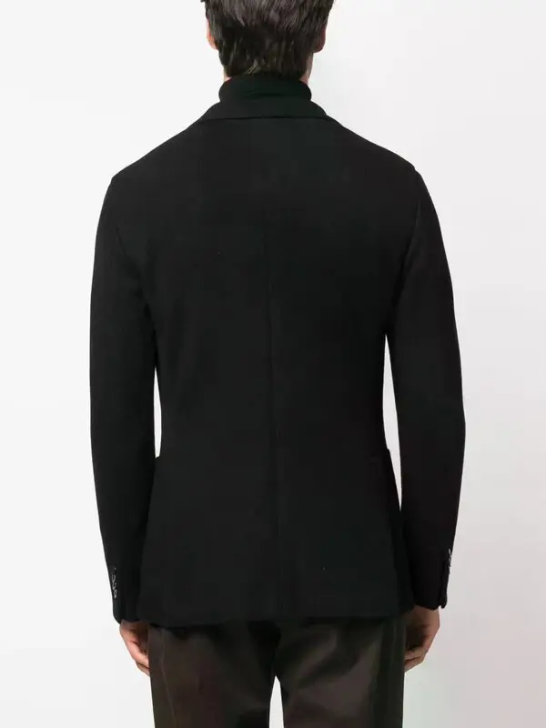 Boglioli Knitted Single-breasted Blazer
