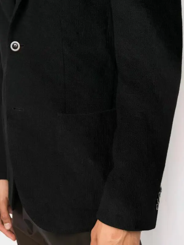 Boglioli Knitted Single-breasted Blazer