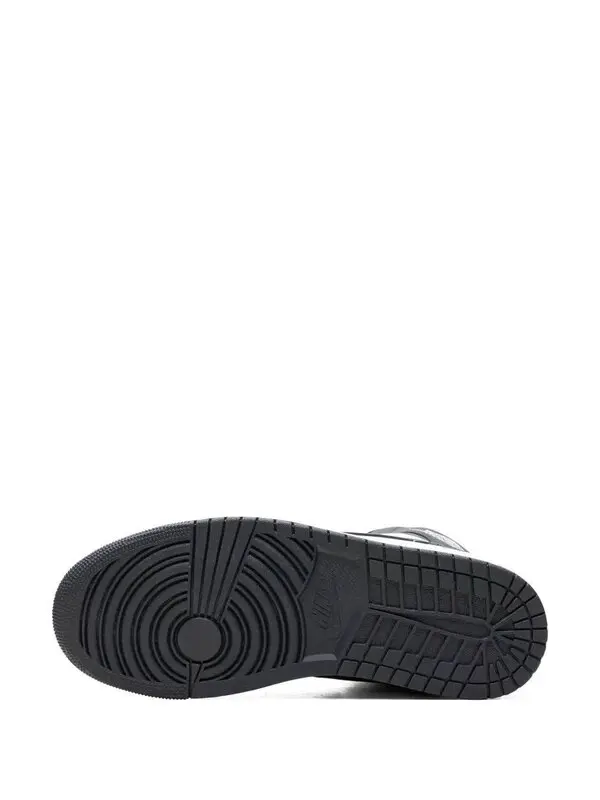 JORDAN Air 1 Mid Panda Elephant Sneakers - Black