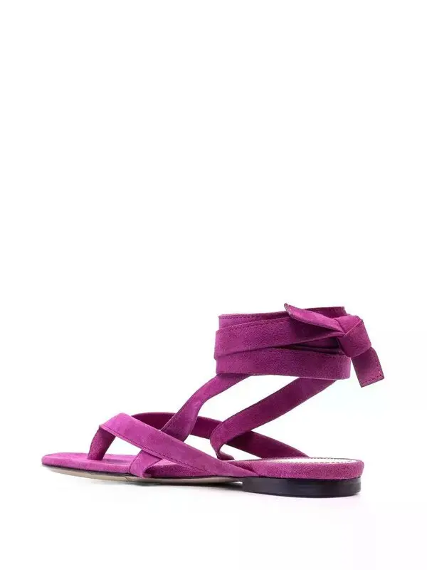 Attico Ankle-strap Flat Sandals