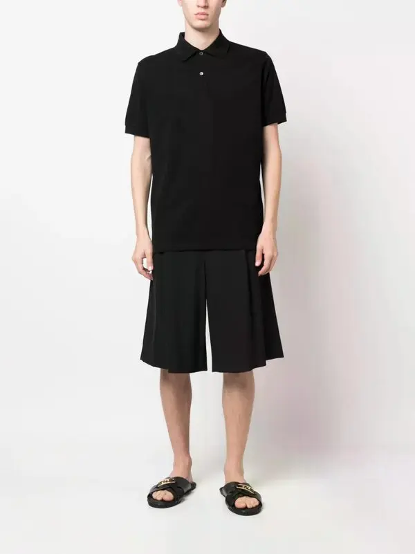 Paul Smith Cotton Polo Shirt - Black