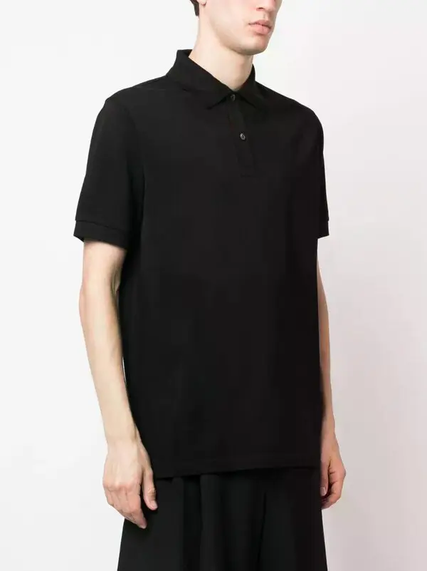 Paul Smith Cotton Polo Shirt - Black