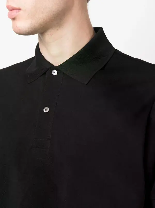 Paul Smith Cotton Polo Shirt - Black