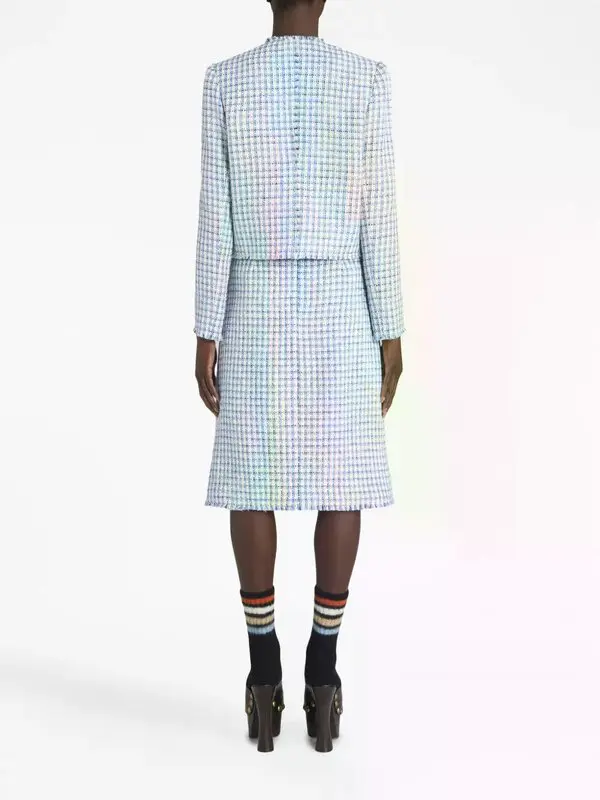 Etro Round-neck Tweed Jacket