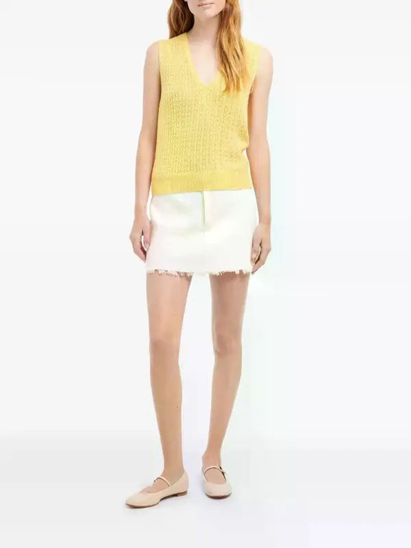 BARRIE V-neck Cashmere Top