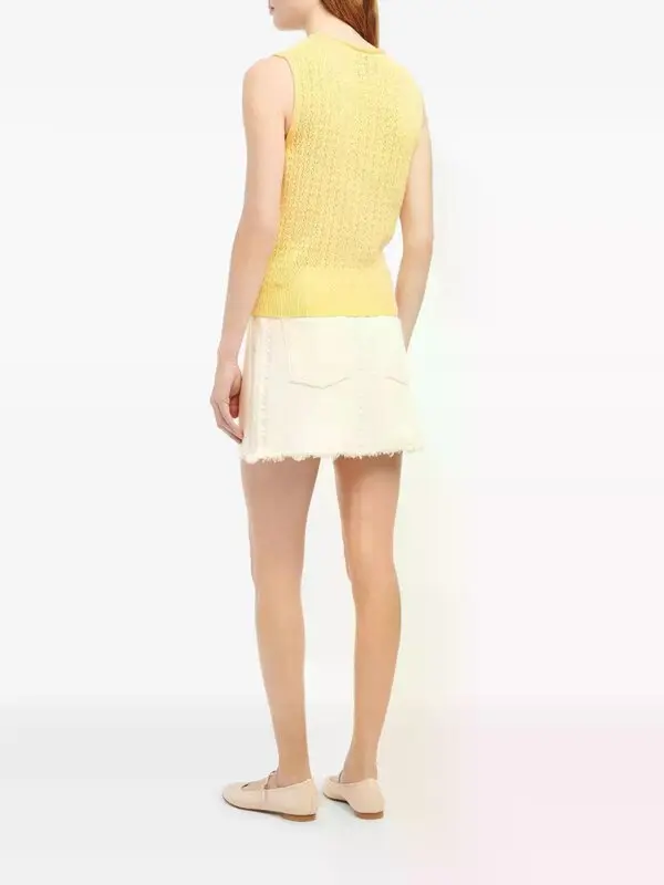 BARRIE V-neck Cashmere Top