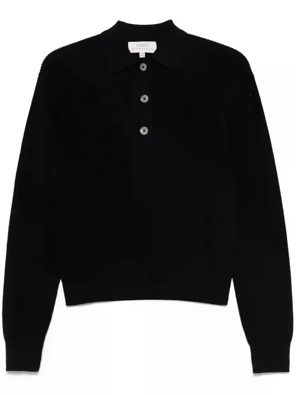Studio Nicholson Chesapeake Sweater - Black