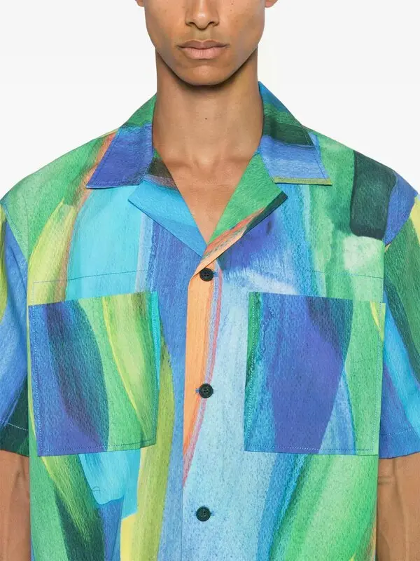 Sunnei Abstract-print Shirt