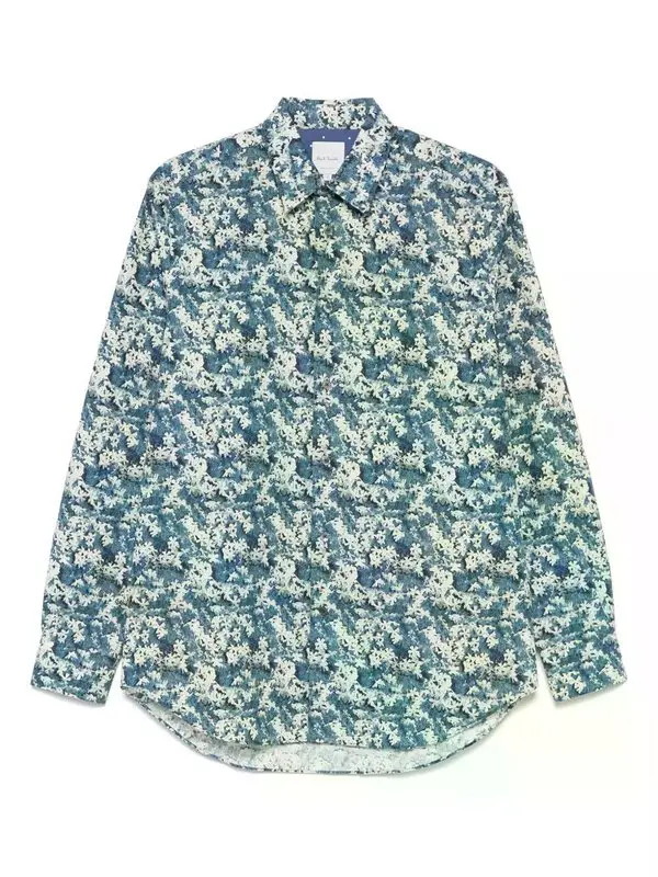 Paul Smith Floral-print Cotton Shirt