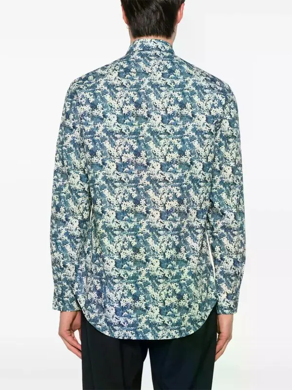 Paul Smith Floral-print Cotton Shirt