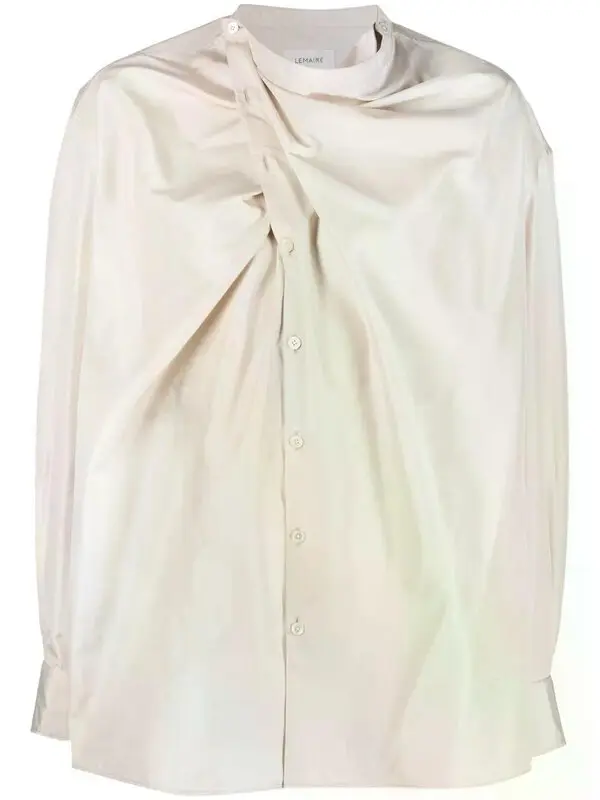 LEMAIRE Lemiare Draped Silk Shirt