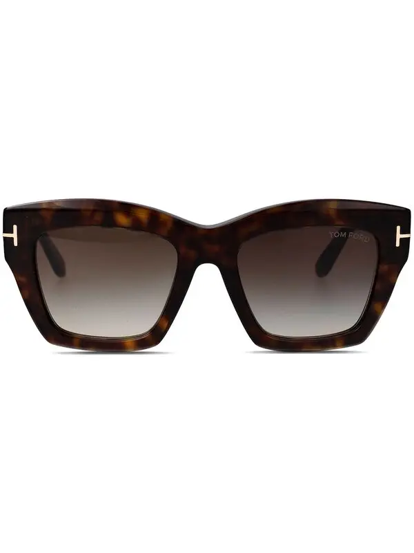 TOM FORD Square-frame Sunglasses - Brown