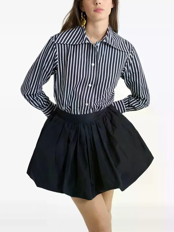 PATOU Striped Organic-cotton Shirt