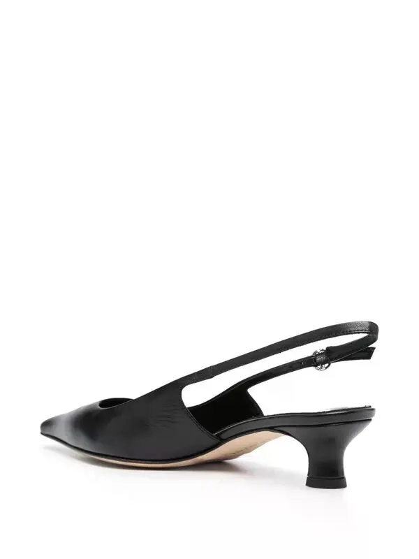 AeydĒ 50mm Pointed-toe Leather Pumps
