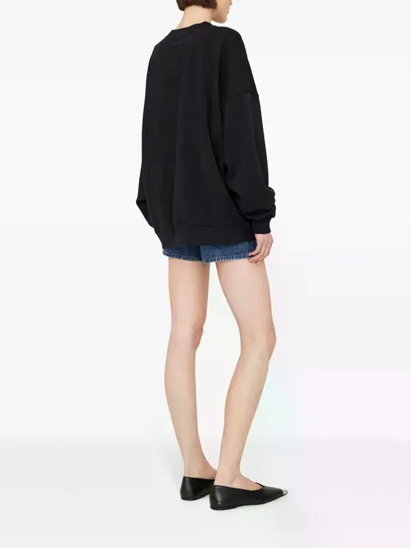 ANINE BING Miles Cotton Sweatshirt