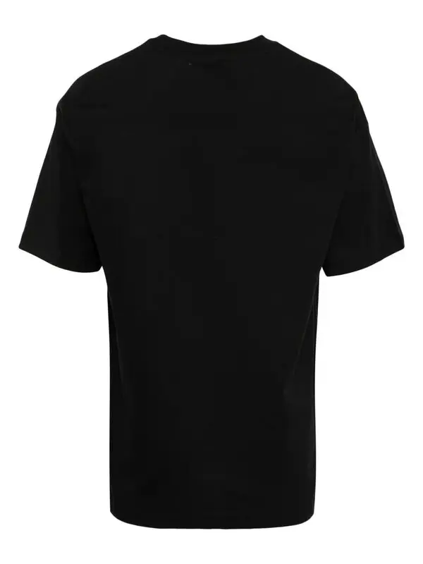CHOCOOLATE Logo-patch T-shirt - Black