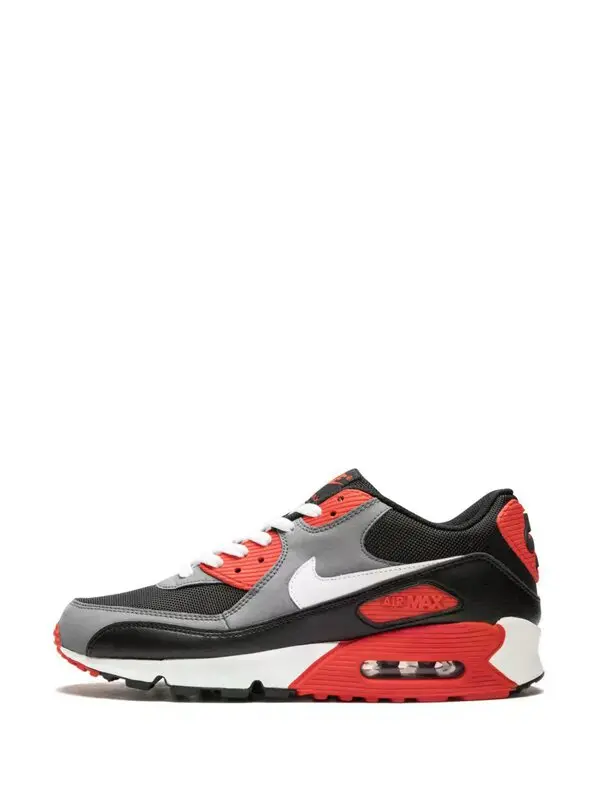 Nike Air Max 90 Panelled Sneakers - Grey