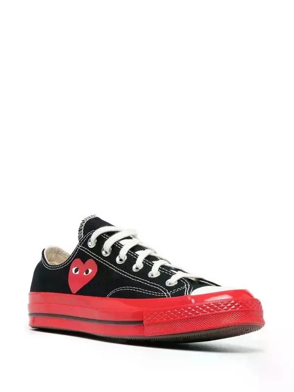 CONVERSE X COMME DES GARONS PLAY Chuck 70 Low-top Sneakers - Black