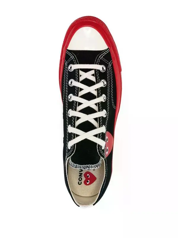 CONVERSE X COMME DES GARONS PLAY Chuck 70 Low-top Sneakers - Black