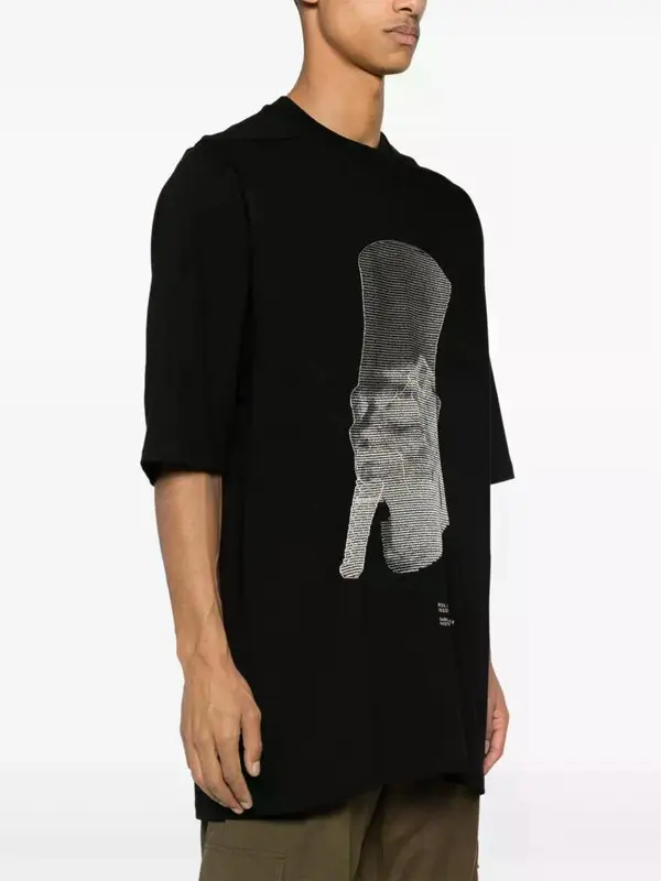 Rick Owens Ron Jumbo Ss Cotton T-shirt