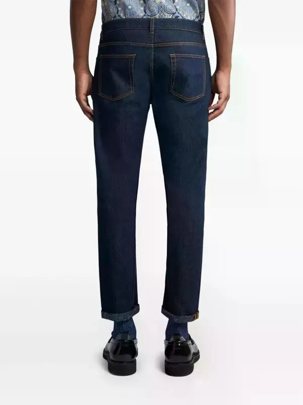 Etro Paisley Ankle Jeans