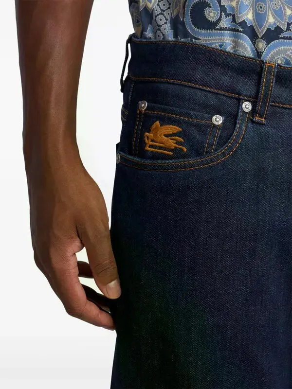 Etro Paisley Ankle Jeans