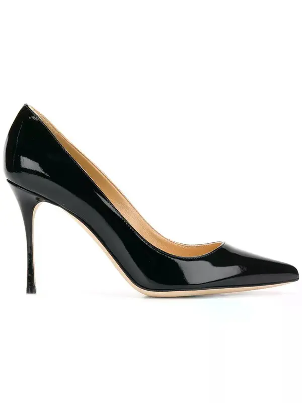 SERGIO ROSSI Godiva 90mm Pumps - Black