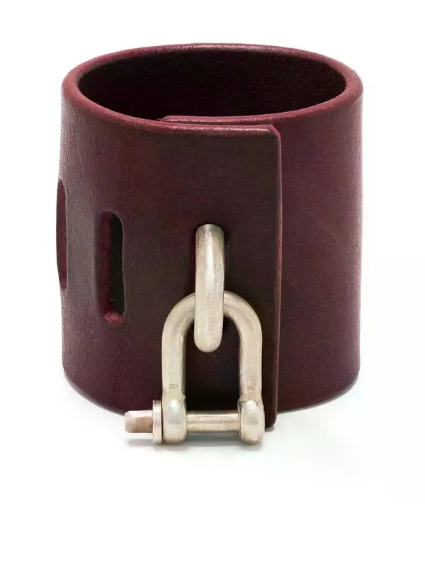 PARTS OF FOUR Restraint Charm Bracelet - Red