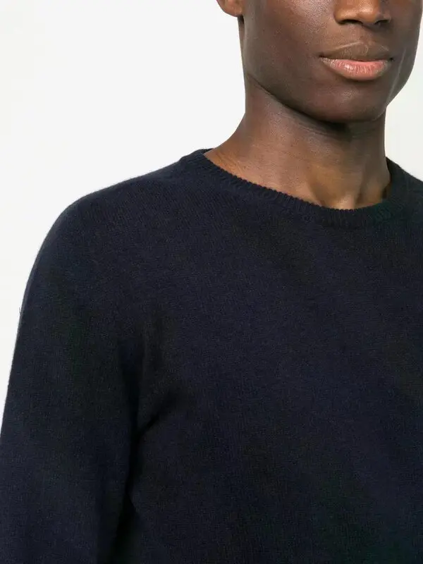 ROBERTO COLLINA Fine-knit Cashmere Jumper - Blue