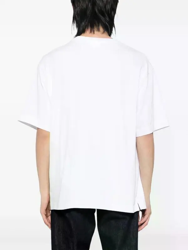 Maison Kitsuné Handwriting Embroidered T-shirt