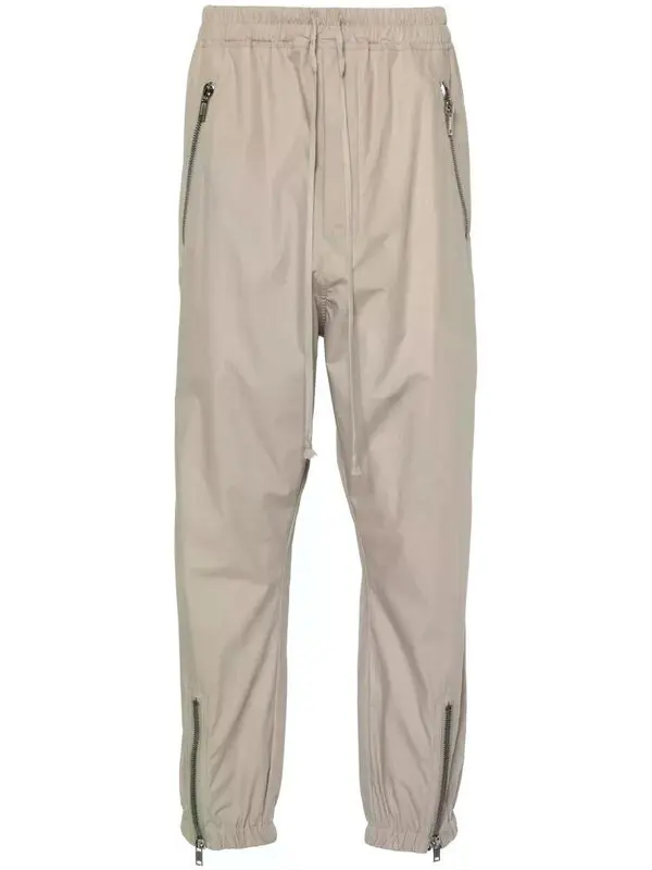 Rick Owens Tecuatl Drop-crotch Track Pants - Neutrals