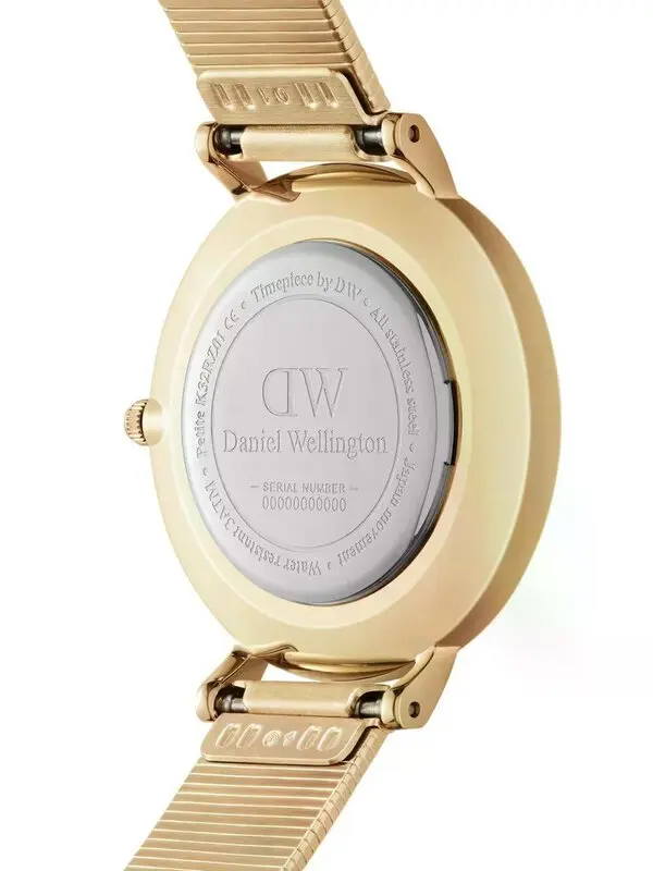 DANIEL WELLINGTON Petite Pressed Studio Lumine 28mm Timepiece - White