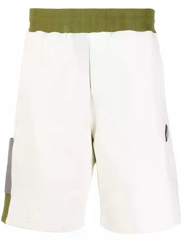 A-COLD-WALL* Two-tone Panel Shorts - Neutrals
