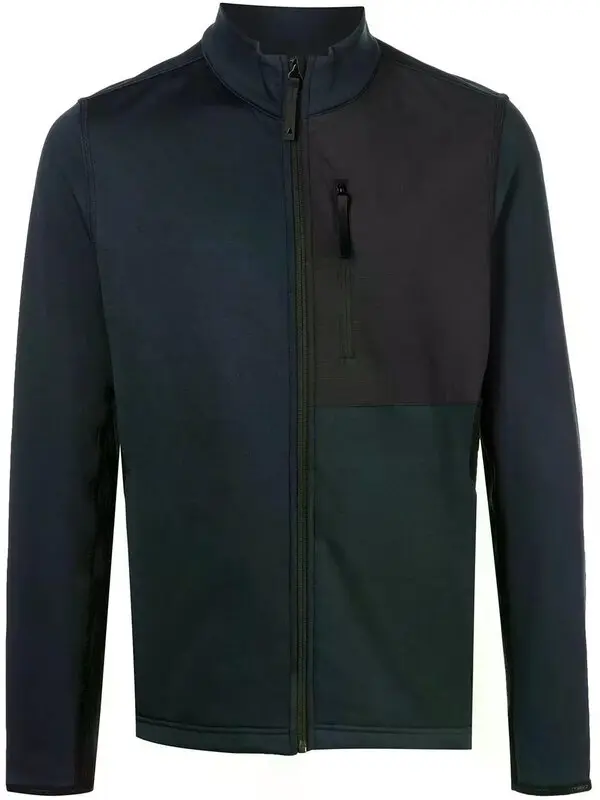 Aztech Mountain Paneled Fleece Jacket - Blue